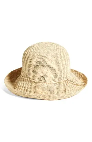 Helen Kaminski '9 Villa' Raffia Straw Hat Natural