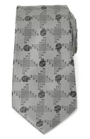 CUFFLINKS, INC. Millennium Falcon Neck Tie - Gray