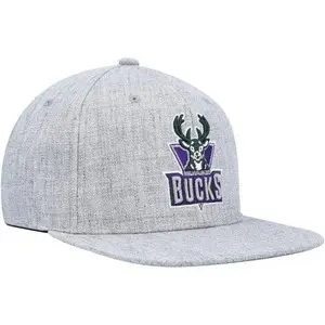 Mitchell & Ness Milwaukee Bucks Hardwood Classics 2.0 Snapback Hat