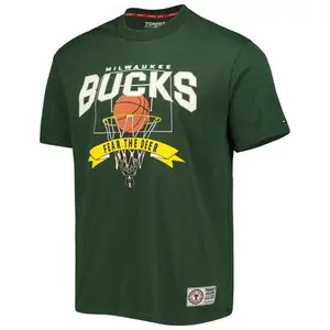 Tommy Hilfiger Milwaukee Bucks Tim Backboard T-shirt
