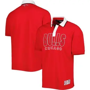 Tommy Hilfiger Chicago Bulls Stanley Pique Polo - Red