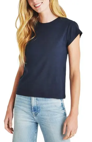 Navy Blue Tops
