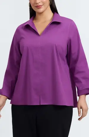 Foxcroft Elasticated Shirts For Women