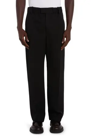 Bottega Veneta Grain De Poudre Satorial Wool Pants