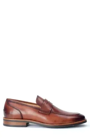 WARFIELD & GRAND Camino Penny Loafer - Cognac