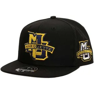 Mitchell & Ness Marquette Golden Eagles Lifestyle Fitted Hat - Black