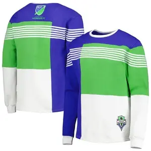 GRUNGY GENTLEMAN Seattle Sounders Fc Logo Pullover Sweatshirt - Blue