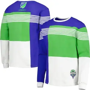 GRUNGY GENTLEMAN Seattle Sounders Fc Logo Pullover Sweatshirt - Blue
