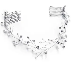 Brides & Hairpins Zylina Halo Comb - Silver