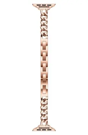 POSH TECH Stainless Steel Apple Watch Band - Rose Gold