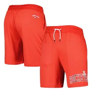 Tommy Hilfiger Houston Rockets Mike Mesh Basketball Shorts - Red