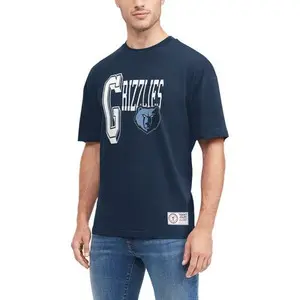Tommy Hilfiger Memphis Grizzlies Mel Varsity T-shirt - Navy
