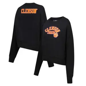 POST Clemson Tigers Classic 3-hit Pullover Sweatshirt