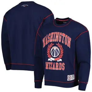 Tommy Hilfiger Washington Wizards Peter French Terry Pullover Sweatshirt - Navy