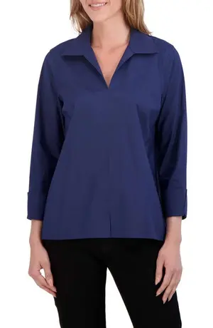 Foxcroft V Neck Tops