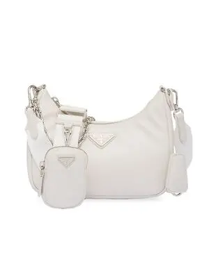 Prada Prada Padded Nappa Leather Shoulder Bag One-color