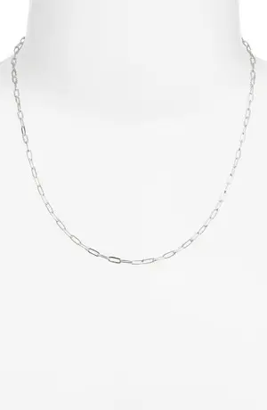 NASHELLE Unity Paper Clip Chain Necklace
