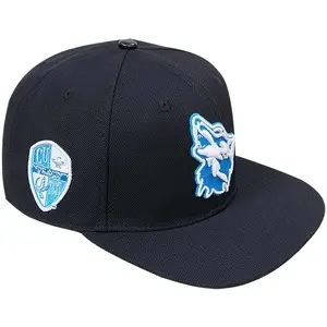 PRO STANDARD Cheyney Wolves Arch Over Logo Evergreen Snapback Hat - Black
