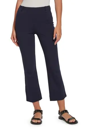 Lyssé Baby Bootcut Cropped Pants - True Navy