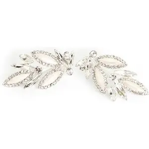 Brides & Hairpins Catalina Hair Clips Set Of 2 - Silver