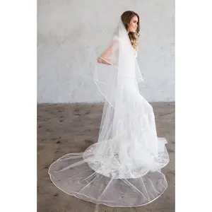Brides & Hairpins Iven Chapel Veil - Ivory