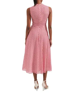 HOBBS LONDON Lucy Printed Midi Dress