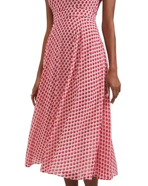 HOBBS LONDON Lucy Printed Midi Dress