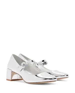 Larroude Blair Buckled Pumps