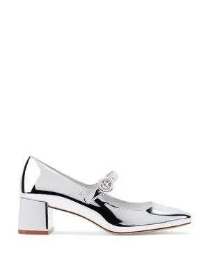 Larroude Blair Buckled Pumps