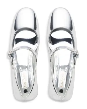 Larroude Blair Buckled Pumps