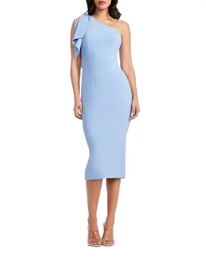 Tiffany One Shoulder Midi Dress Dresses