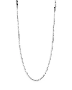 MILANESI AND CO 4mm Mariner Link Chain Necklace - Silver