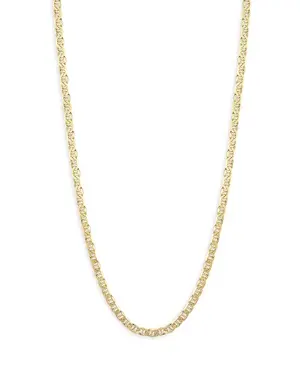 MILANESI AND CO 18k Yellow And Sterling Silver Mariner Link Chain Necklace - Gold