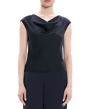 Theory Cowl Neck Top