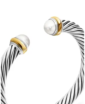 David Yurman Classic Cable Bracelet - Pearl