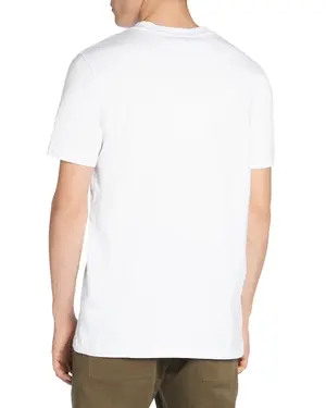 Moncler Short Sleeve Logo Tee - White