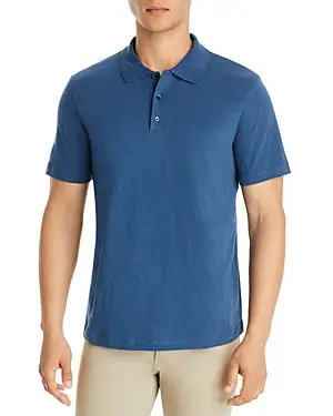 Theory Bron Polo In Cosmos Slub Cotton Sargasso