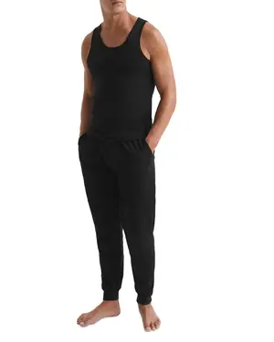REISS Vinnie Solid Tank - Black