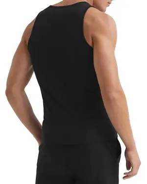 REISS Vinnie Solid Tank - Black