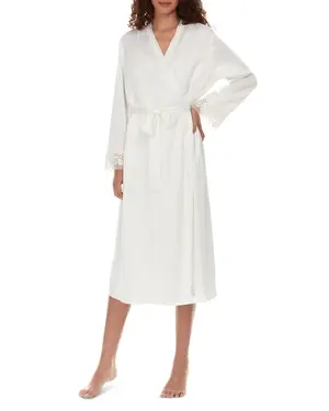 Flora Nikrooz Showstopper Satin Wrap Robe