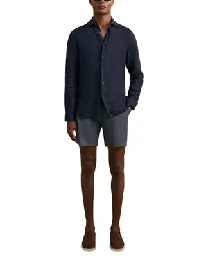 REISS Wicket Casual Shorts - Airforce Blue