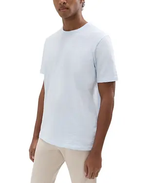 Theory Essential Tee In Cosmos Slub Cotton Skylight