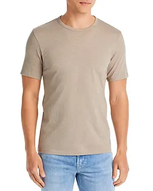 Theory Essential Tee In Cosmos Slub Cotton Tapir