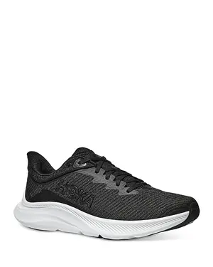 HOKA Low Top Running Sneakers - Black/white