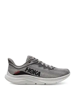 HOKA® Solimar Low-top Running Sneakers - Limestone/black