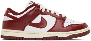 Nike Dunk Low Sneakers - White/team Red-cocon