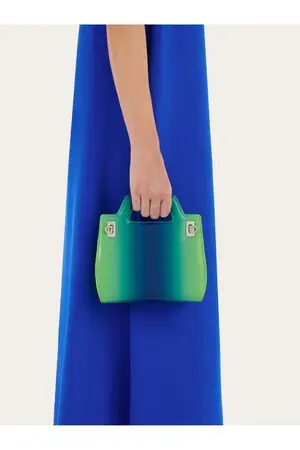 FERRAGAMO Wanda Mini Bag With Airbrushing