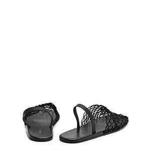 THE ROW Crochet Slingback Flats