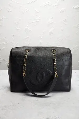 Chanel Vintage Coco Chain Tote Bag