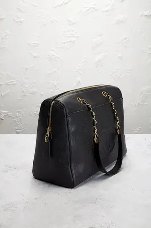 Chanel Vintage Coco Chain Tote Bag